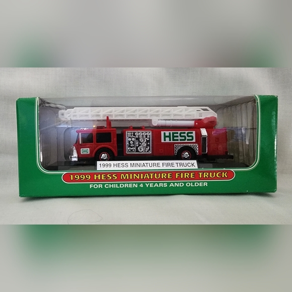 Hess | Toys | 999 Hess Miniature Fire Truck | Poshmark